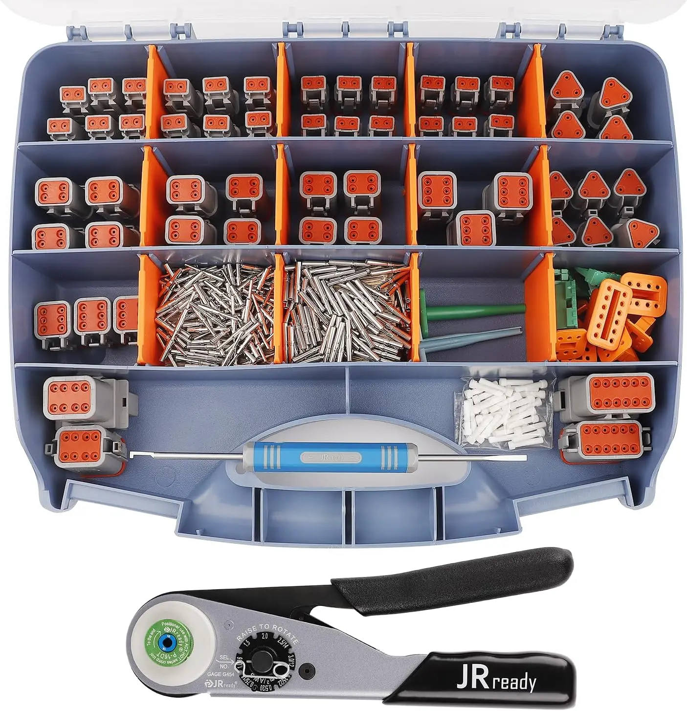 JRready-ST6359-Deutsch-Connector-Kit-2-3-4-6-8-12-Pin-DT-Connectors ...