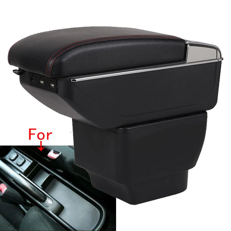 For-MAZDA-2-Armrest-For-Mazda-2-Demio-Car-Armrest-box-Retrofit-Storage ...