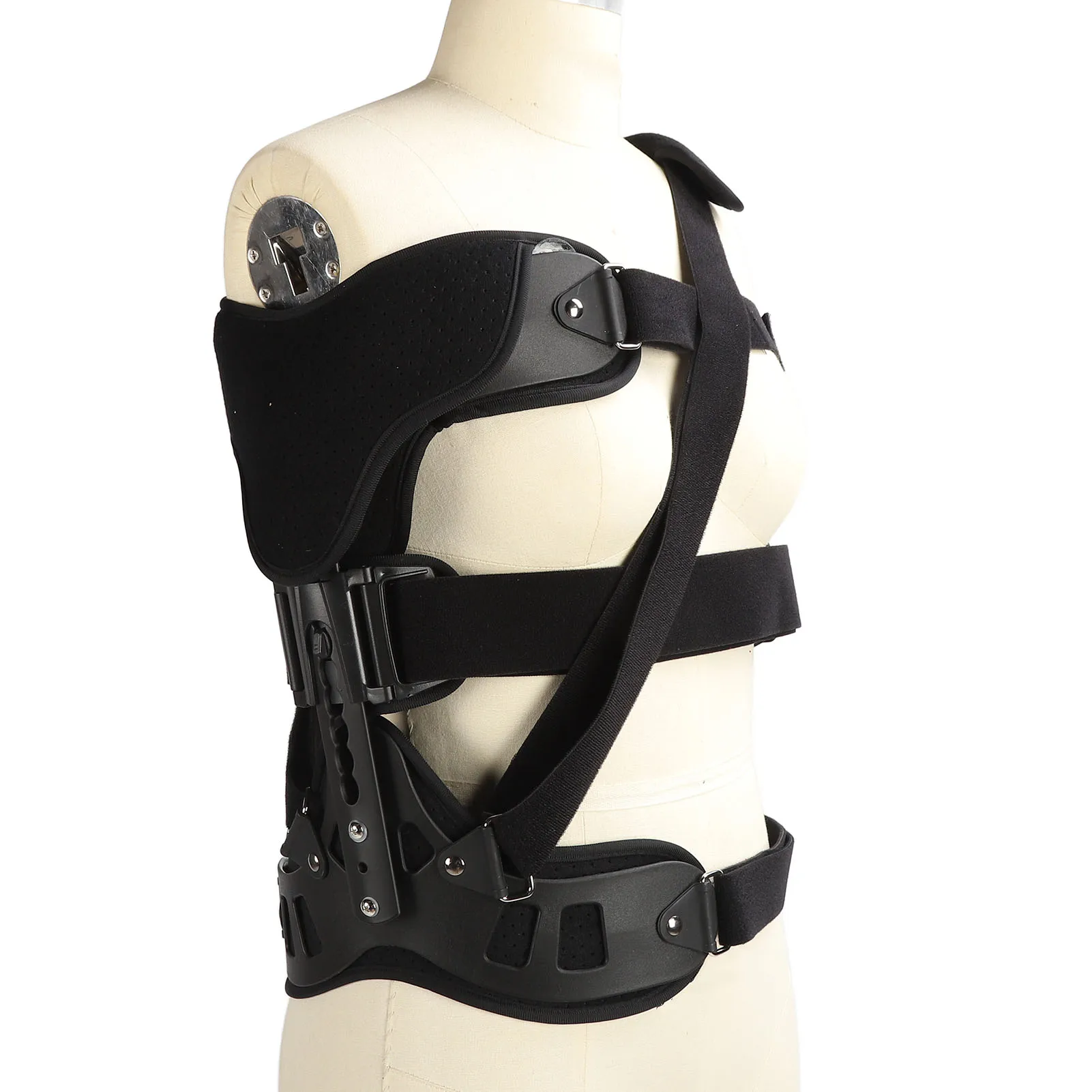 Fixed-Spinal-Brace-Aluminium-Alloy-Breathable-Fixed-Spinal-Straightener ...