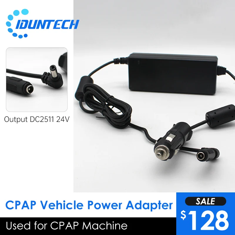 CPAP-Vehicle-Power-Adapter-12V-DC-24V-DC-For-Travelling-Connect-BMC ...