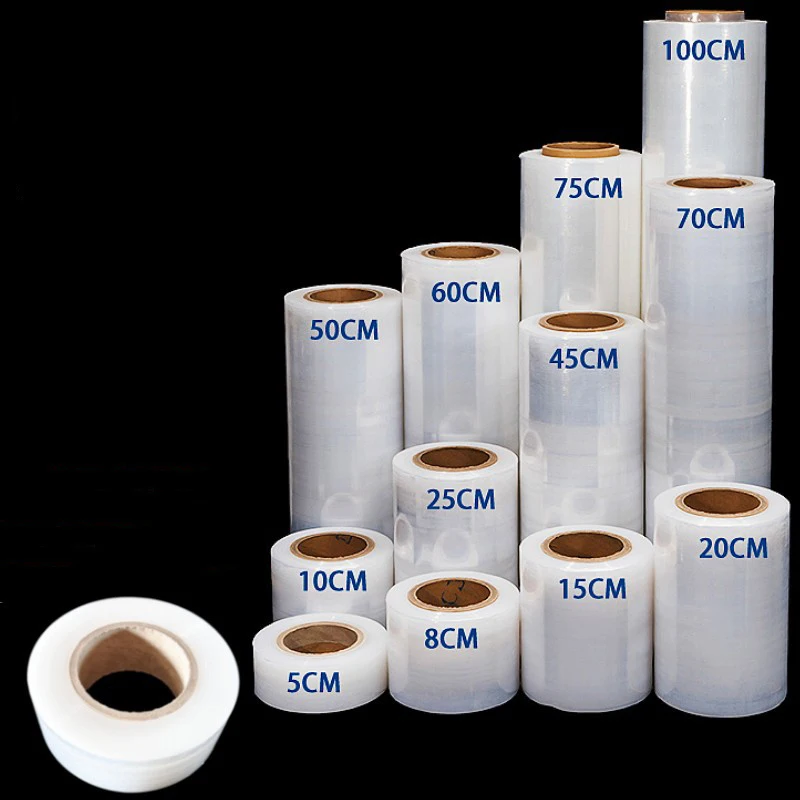450m-Roll-White-PE-Industrial-Fresh-Keeping-Film-Dustproof-Stretch-Film ...