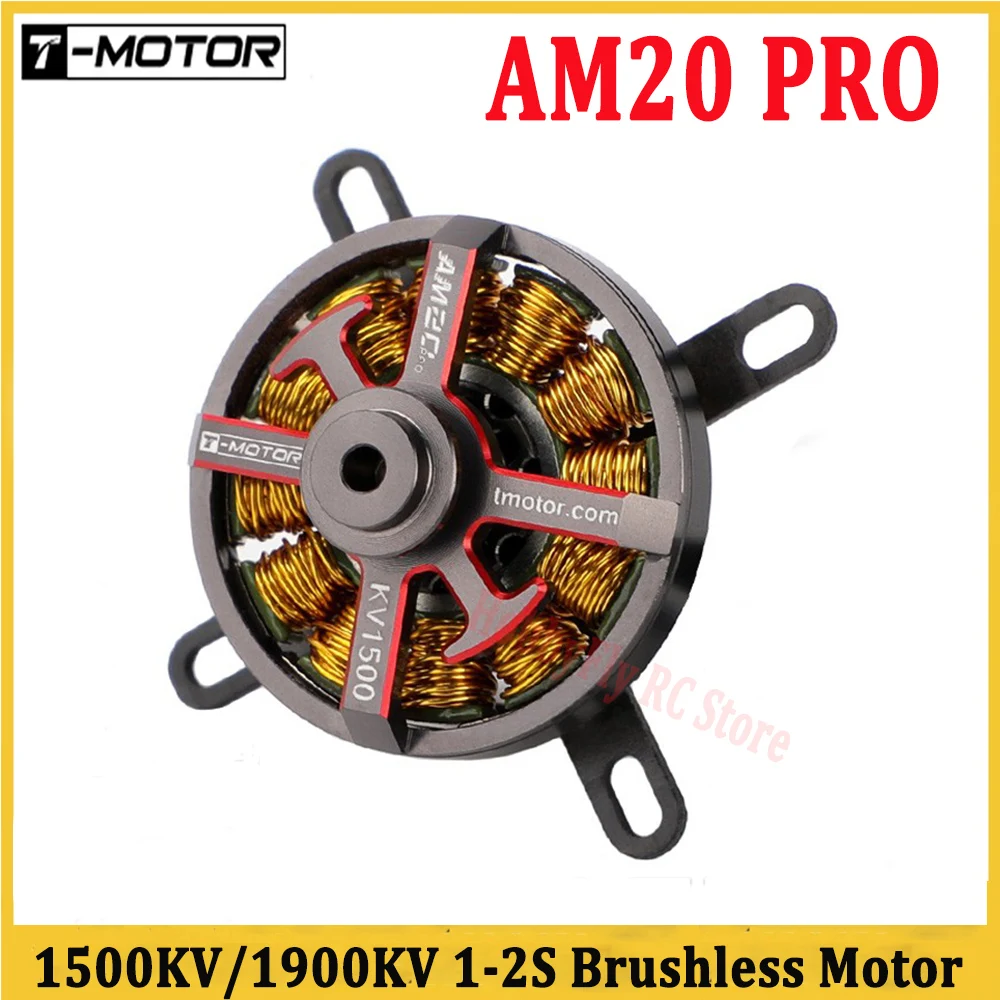 T-Motor-Hobby-AM20-Pro-1500KV-1900KV-1-2S-Brushless-Motor-For-RC-Fixed ...