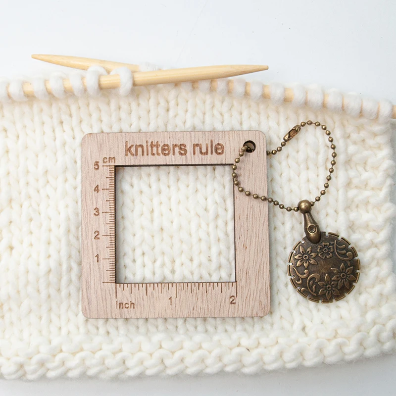 Knitting-Ruler-Gauge-Knitting-Calculator-Density-Ruler-DIY-Weaving ...