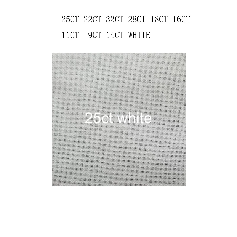 Top-Quality-White-And-Linen-Color-Evenweave-28CT-28ST-25CT-25ST-32CT ...