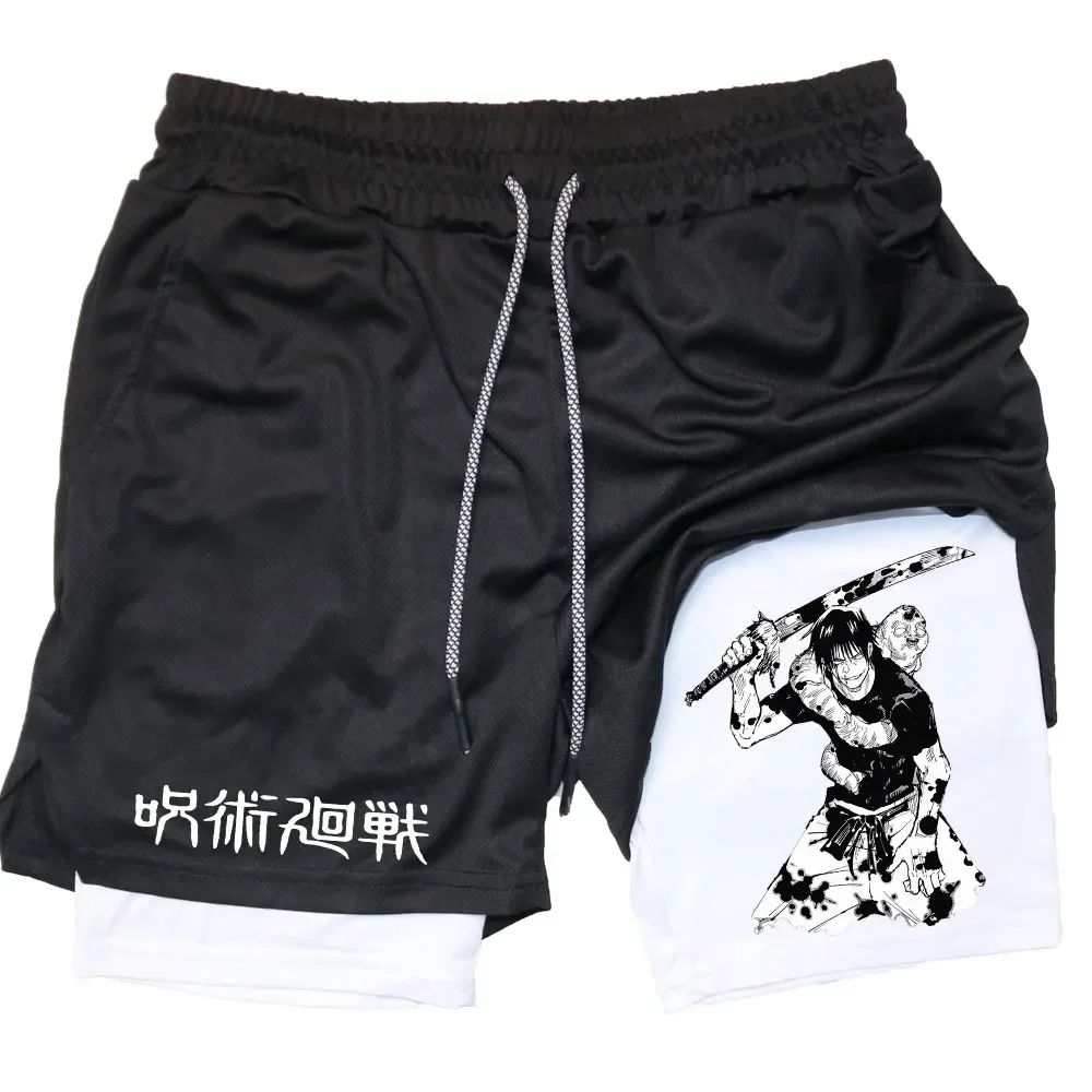 Anime-Performance-Shorts-Toji-Printed-Men-GYM-Casual-Sports-Shorts ...