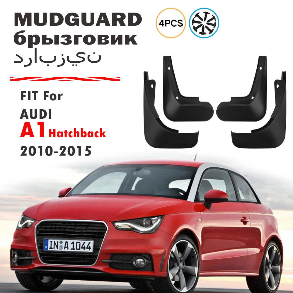 4x For Audi A1 Mudguard Fender Mud Flaps Guards Splash Mudflaps Car ...