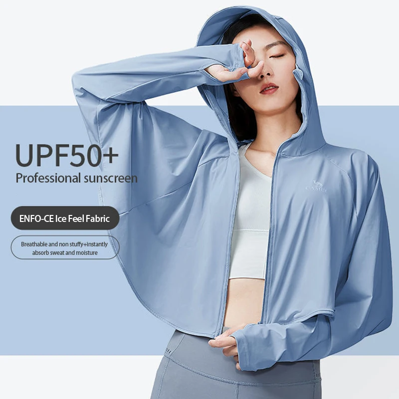 GOLDEN-CAMEL-Outdoor-Sun-Protection-Clothing-Women-s-UV-Protection-Ice ...