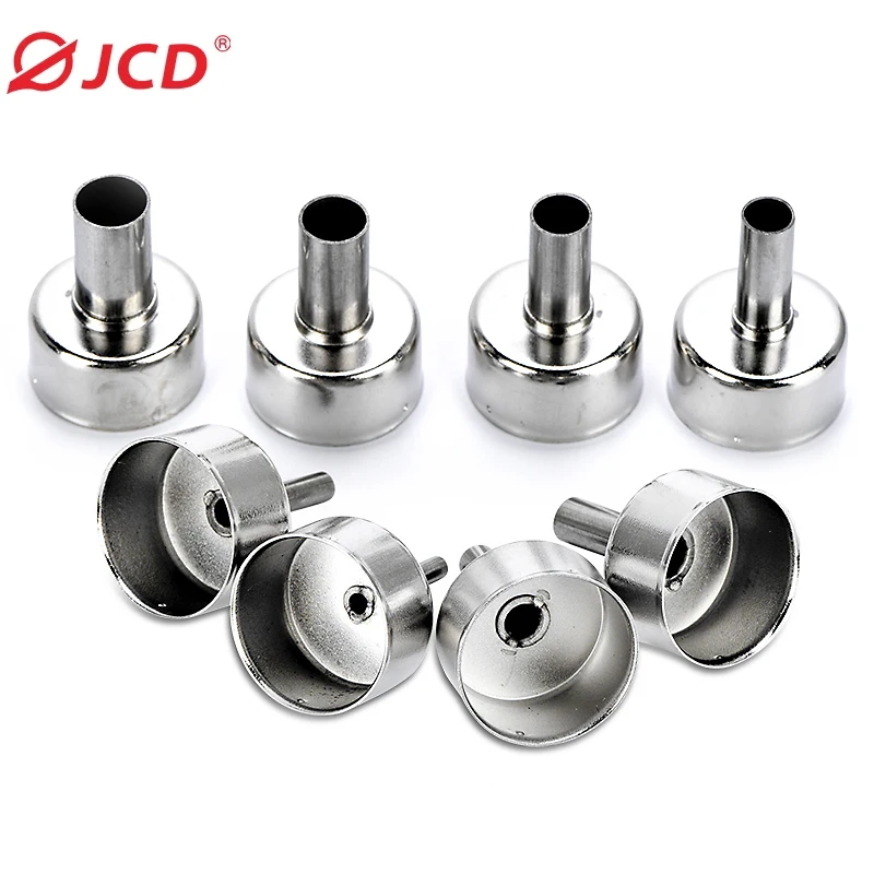 8pcs/set Welding Nozzle For Hot Air Gun Stainless Steel Different Sizes ...