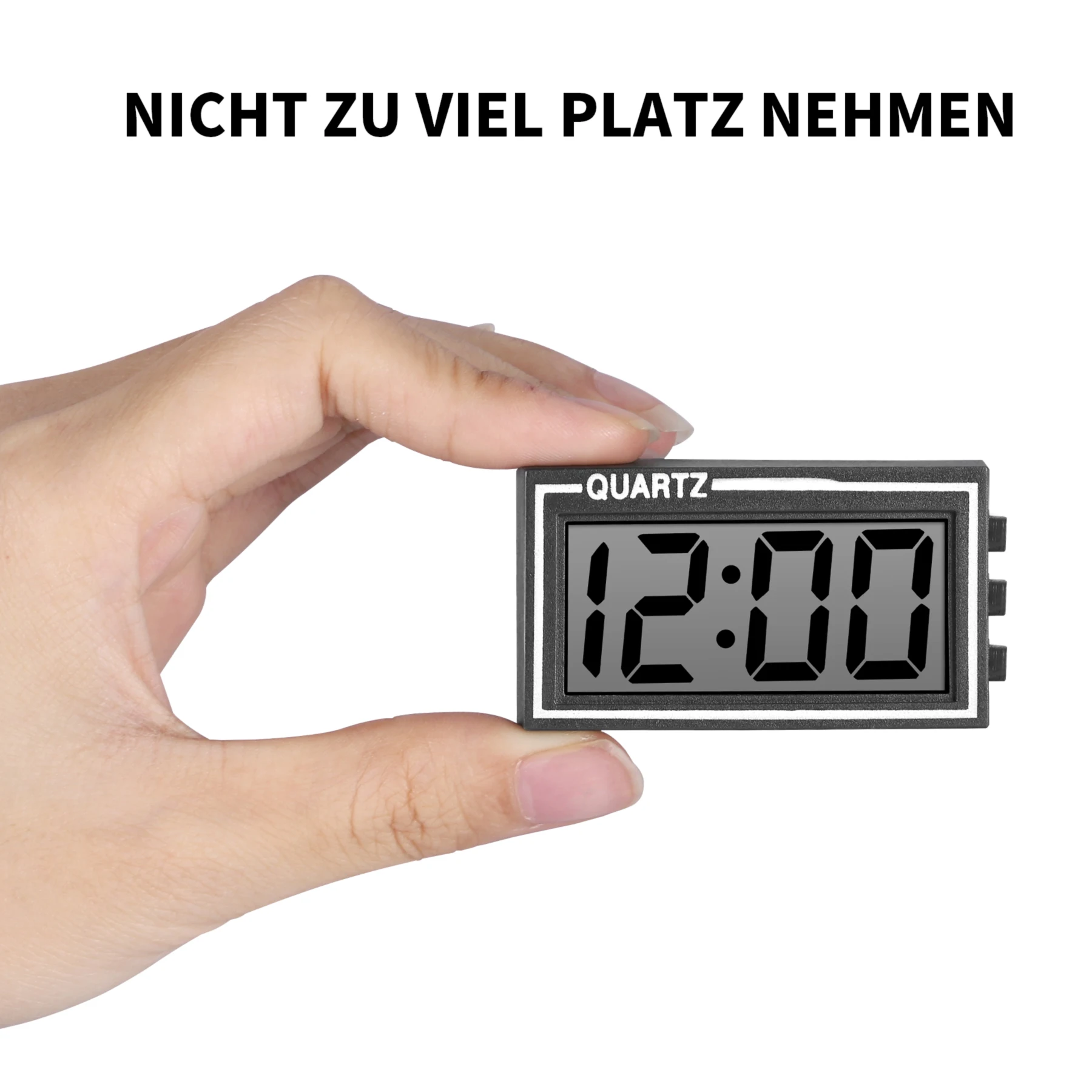 Mini-Digital-Clock-LCD-Screen-Portable-Plastic-Display-Electronic-with ...