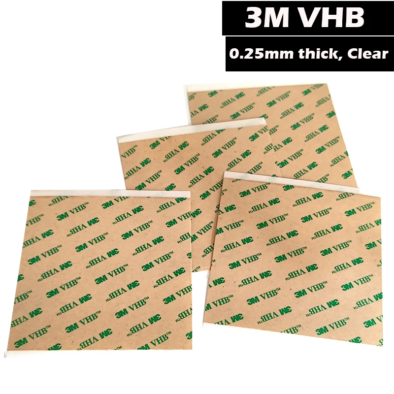 4pcs 0.25mm thick Super Strong 3M F9473PC VHB Transfer Tape, High ...