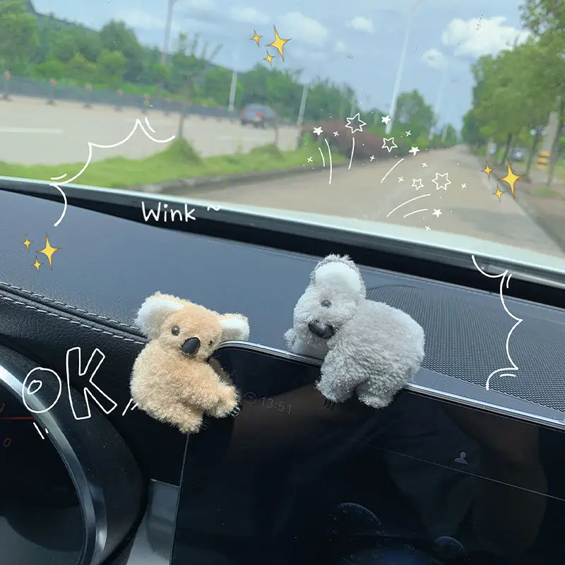 Creative-Koala-Center-Console-Trim-Clip-Interior-Air-Outlet-Ornament ...