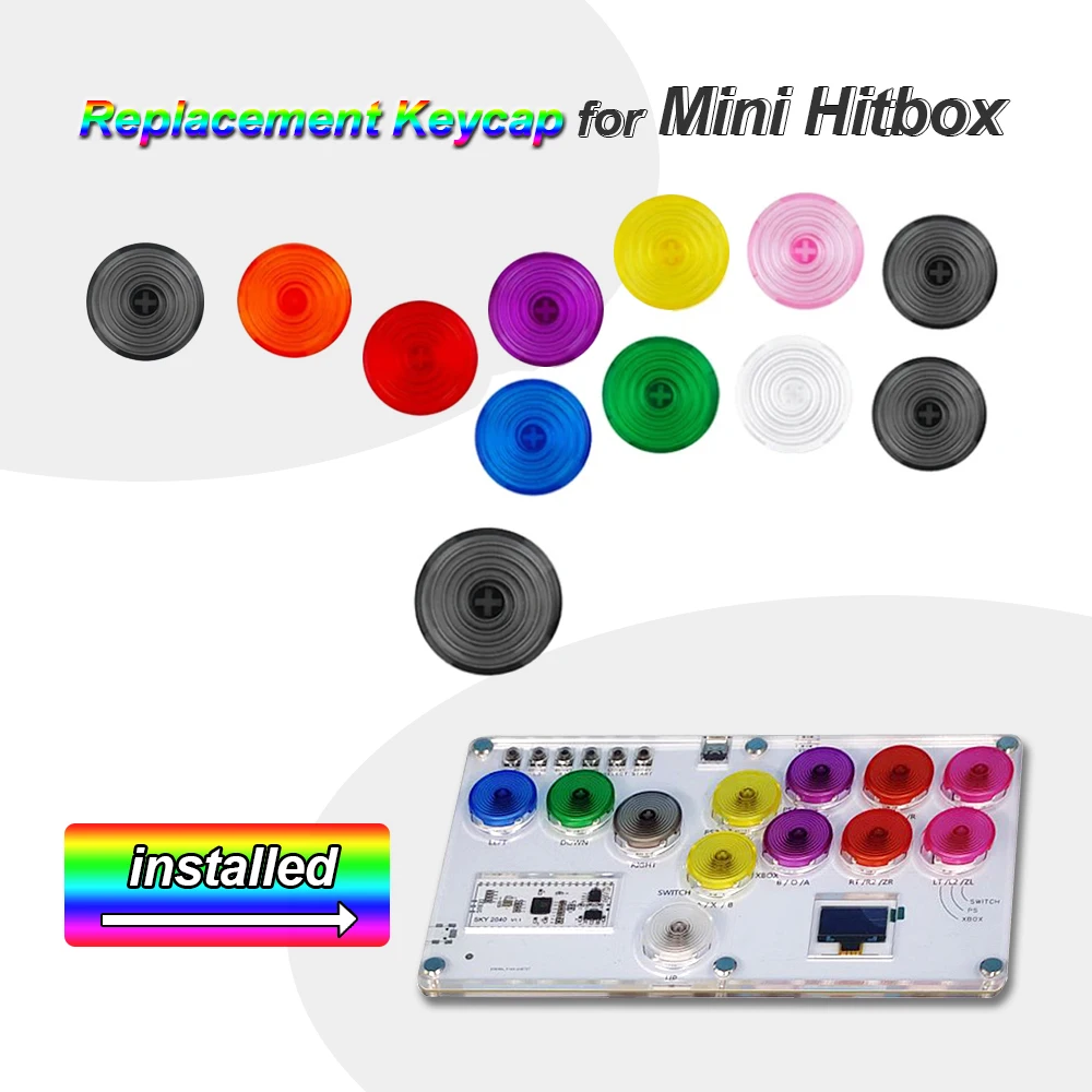 Replacement-Keycap-for-Hitbox-Fighting-Box-Game-Keyboard-Cap-Push ...