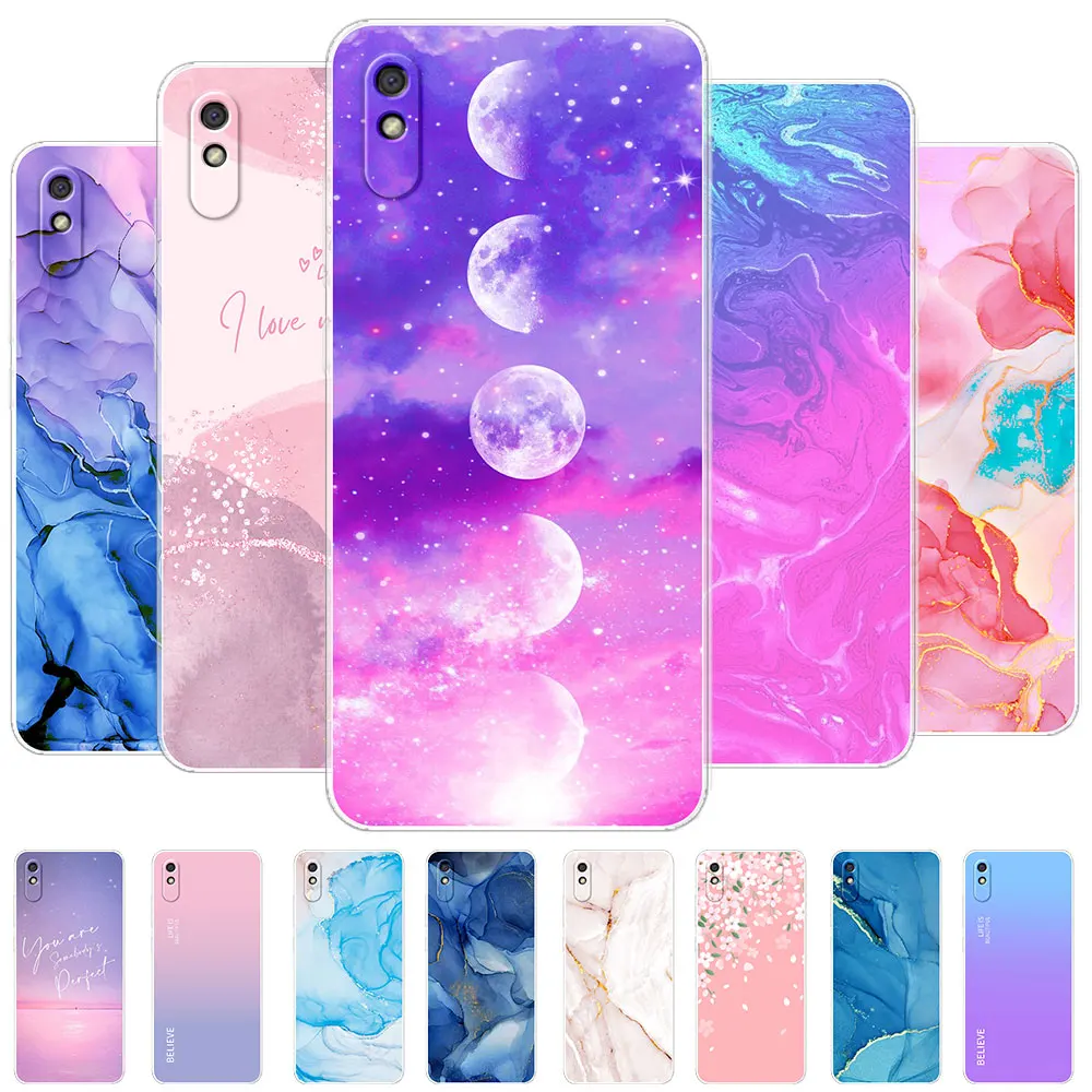 For-Redmi-9A-9AT-Case-Silicone-Soft-Protective-Phone-Cover-for-Xiaomi ...