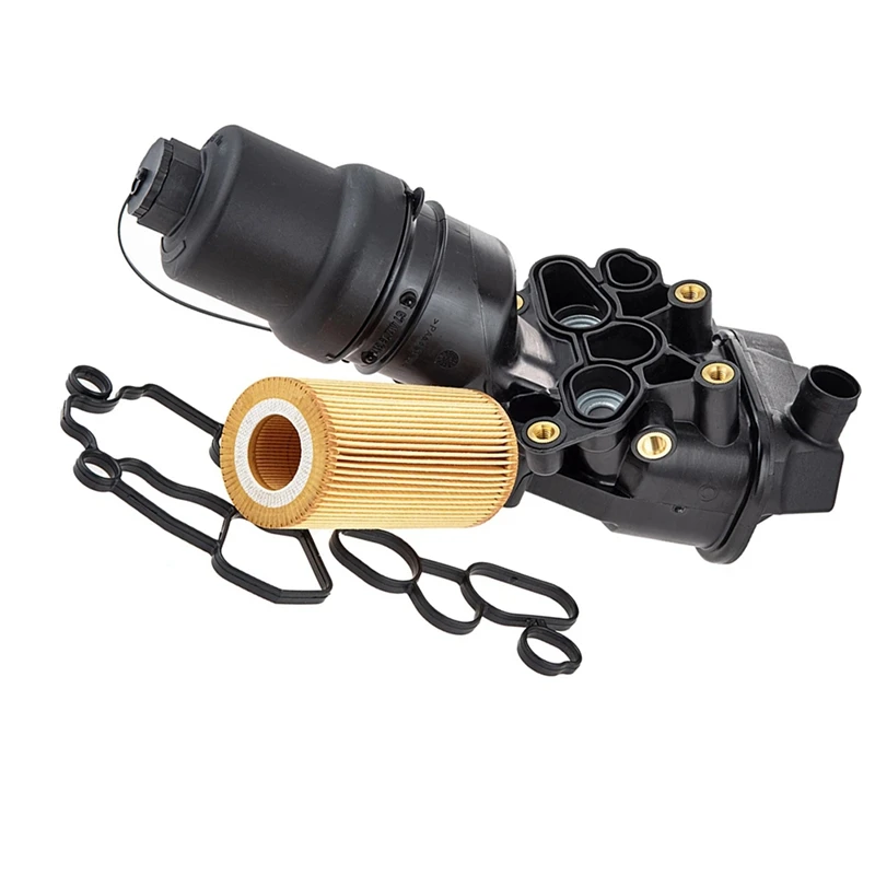 06F115397J-Oil-Filter-Housing-Oil-Filter-For-TT-TTS-A6-C6-A4-B7-A3-VW ...