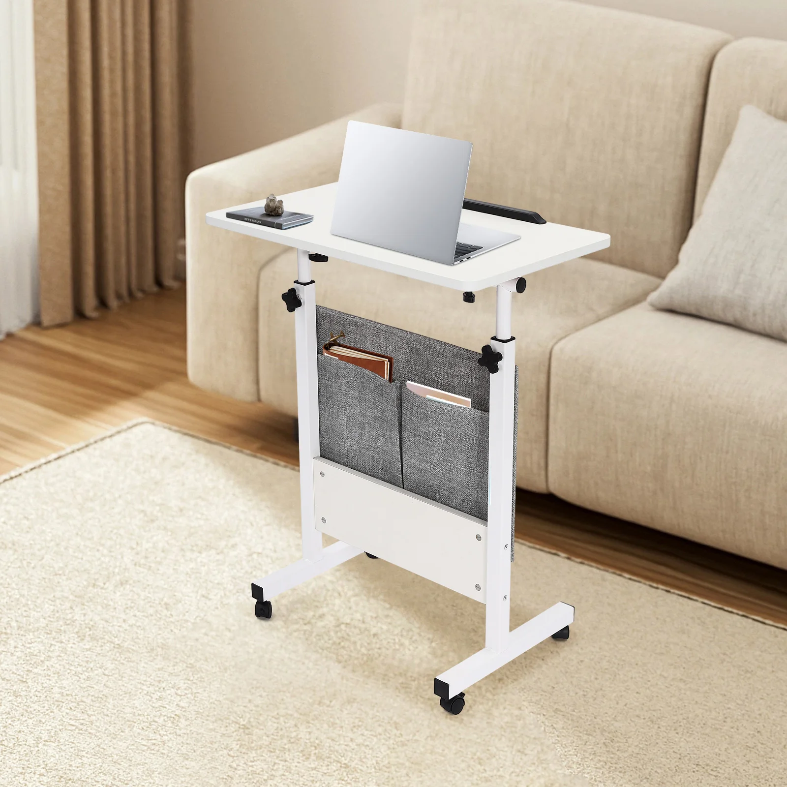 Standing-Computer-Desk-16x24-Adjustable-Height-Standing-Desk-Portable ...
