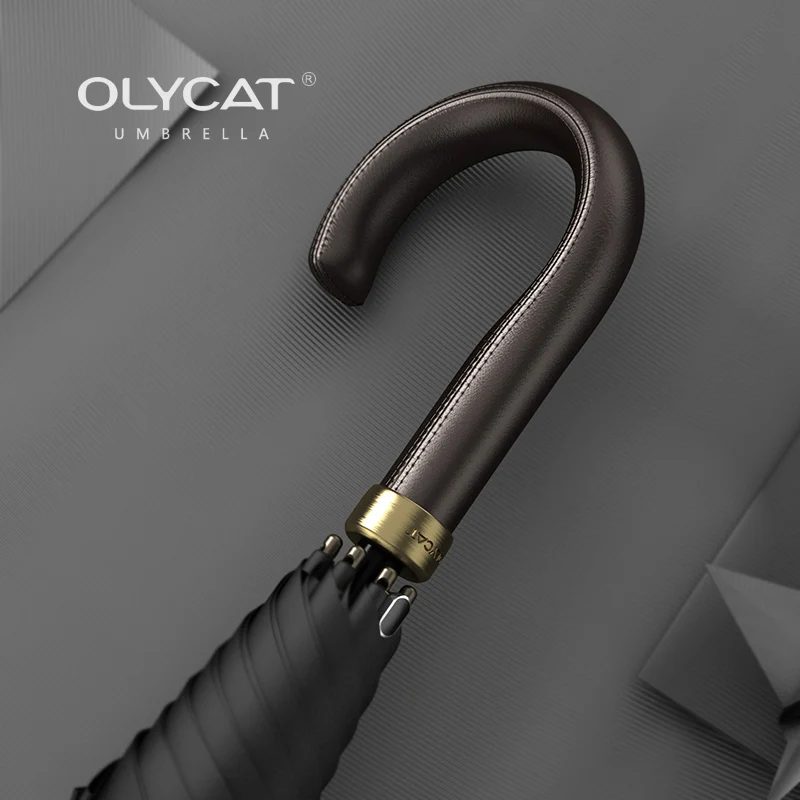 OLYCAT Big Luxury Umbrella Windproof Strong 210T Waterproof Long ...