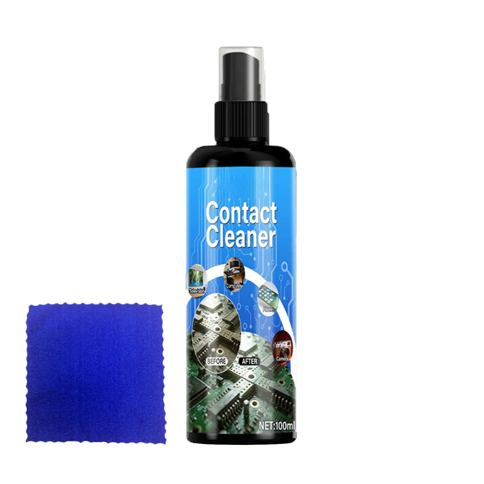 Contact Cleaner Spray Quick-Drying Precision Agent Electronics Dust ...