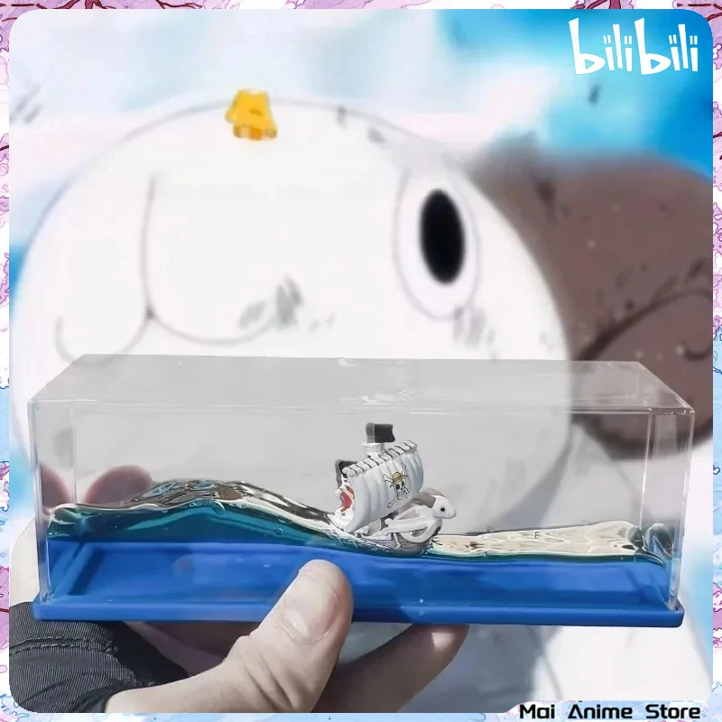 One Piece Going Merry Floating Ship in Fluid Liquid Polortang Barco ...
