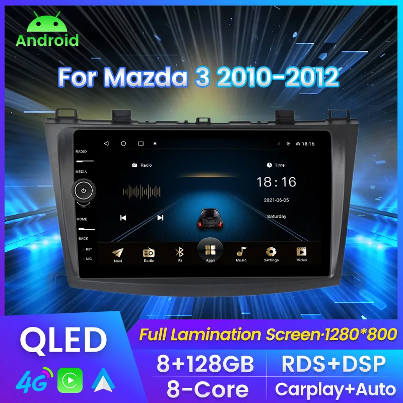 Car-Multimedia-Player-GPS-For-Mazda-3-Mazda3-2004-2005-2006-2007-2008 ...