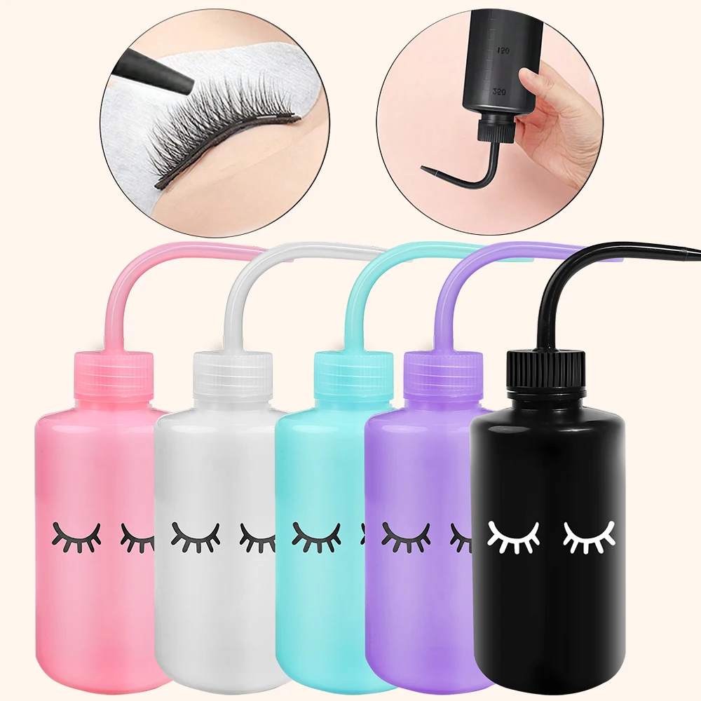1PC-Eyelash-Cleaning-Bottle-Elbow-Cleaning-Bottle-Water-Squeeze-Dropper ...