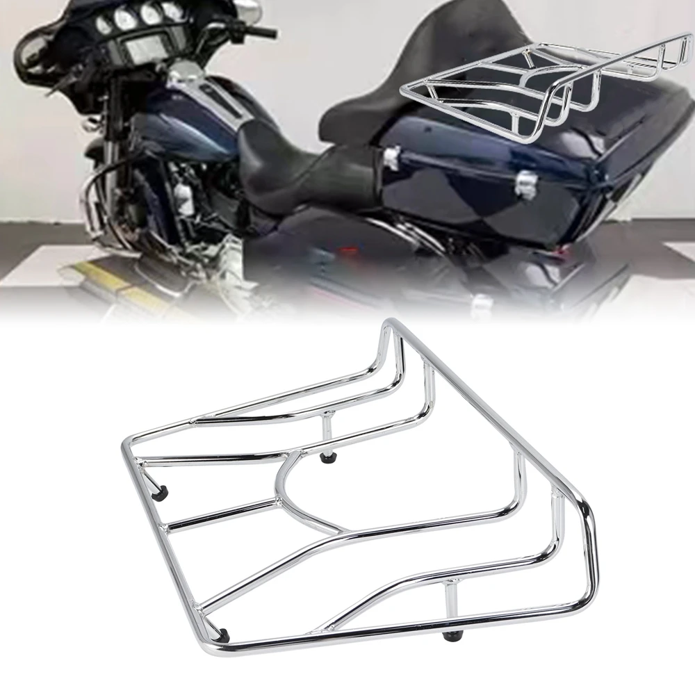 Motorcycle-Tour-Pack-Pack-Luggage-Top-Rack-Trunk-Pak-For-Harley-Touring ...