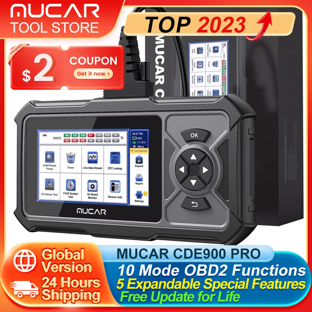 MUCAR-CDE900-PRO-OBD2-Scanner-Diagnostic-Scan-Tool-Full-OBDII-Car-Code ...