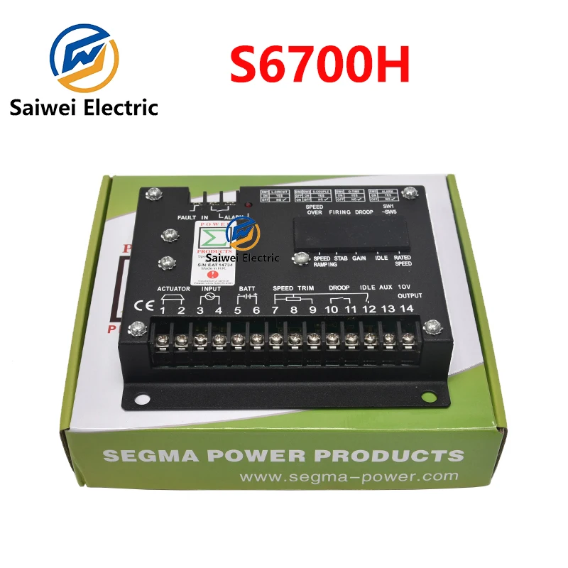 S6700H-S6700E-Diesel-Generator-Engine-Speed-Controller-Governor-Actuator-Control-Module-Motor ...