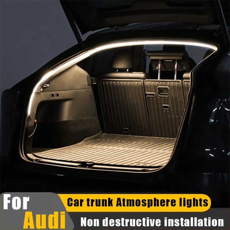 Car trunk Atmosphere lights Tailbox lighting modification Suitable for ...