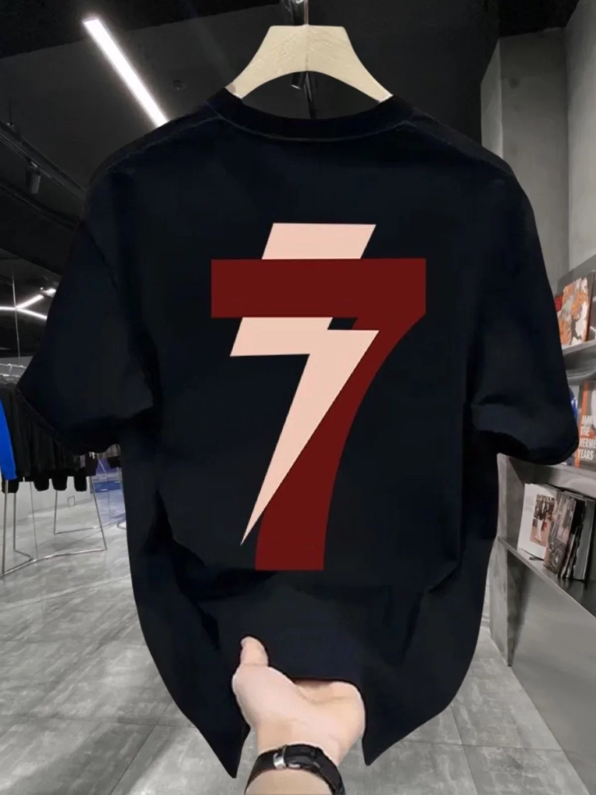 Camiseta-holgada-y-vers-til-de-manga-corta-para-hombre-y-mujer-camisa ...