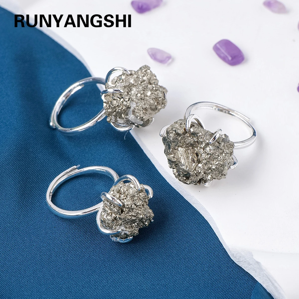 1PC-Natural-Crystal-Rough-Stone-Chalcopyrite-Irregular-Crystal-Cluster ...