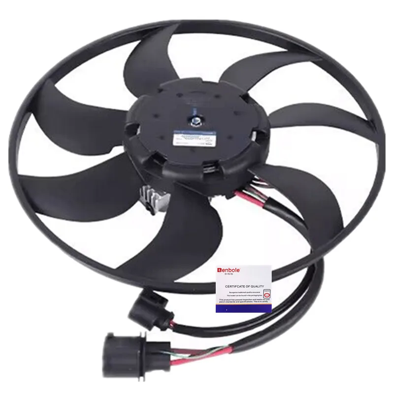 OEM 5Q0959455BJ 5Q0959455AM 5Q0959455AE Engine radiator cooling fan ...