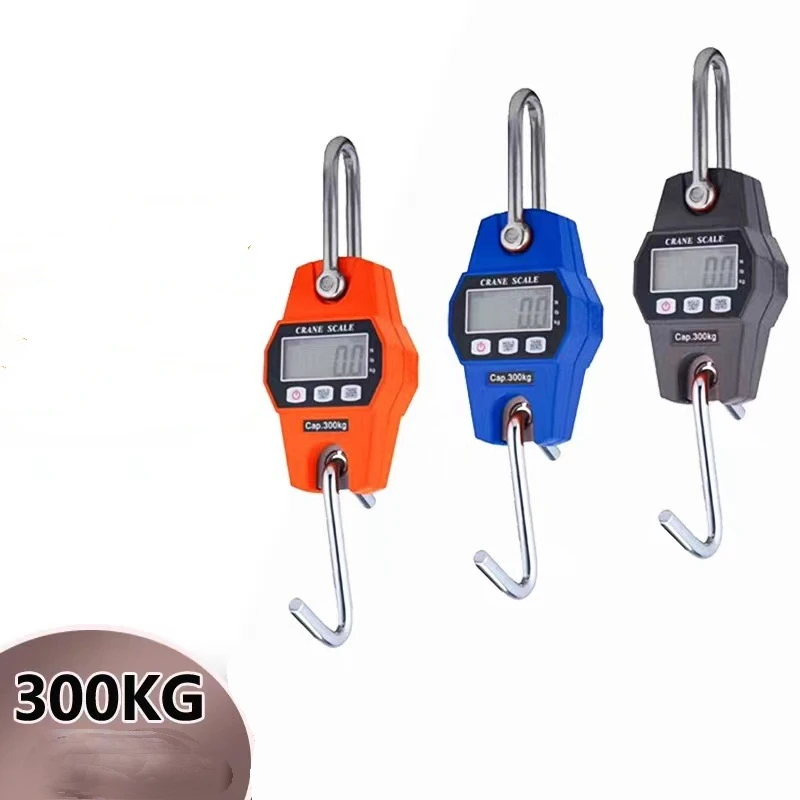 Crane Scale Weight 300kg Heavy Duty Hanging Hook Scales Portable ...