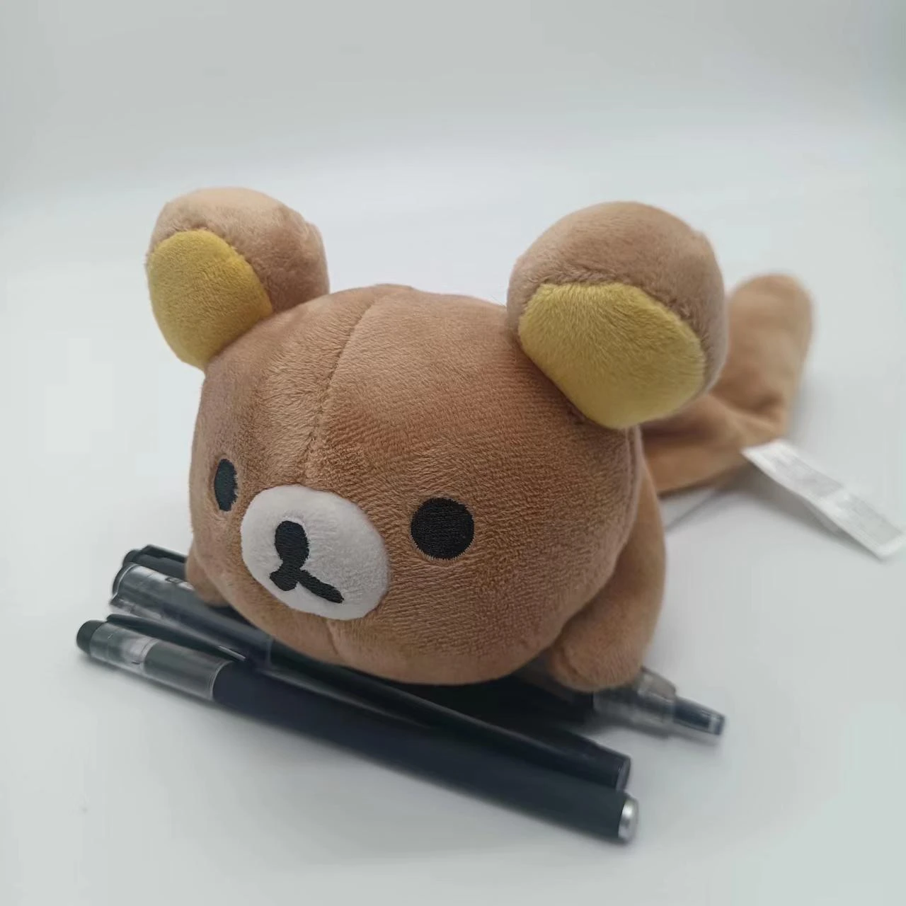 Cute original Rilakkuma plush toy pencil case storage bag birthday gift ...
