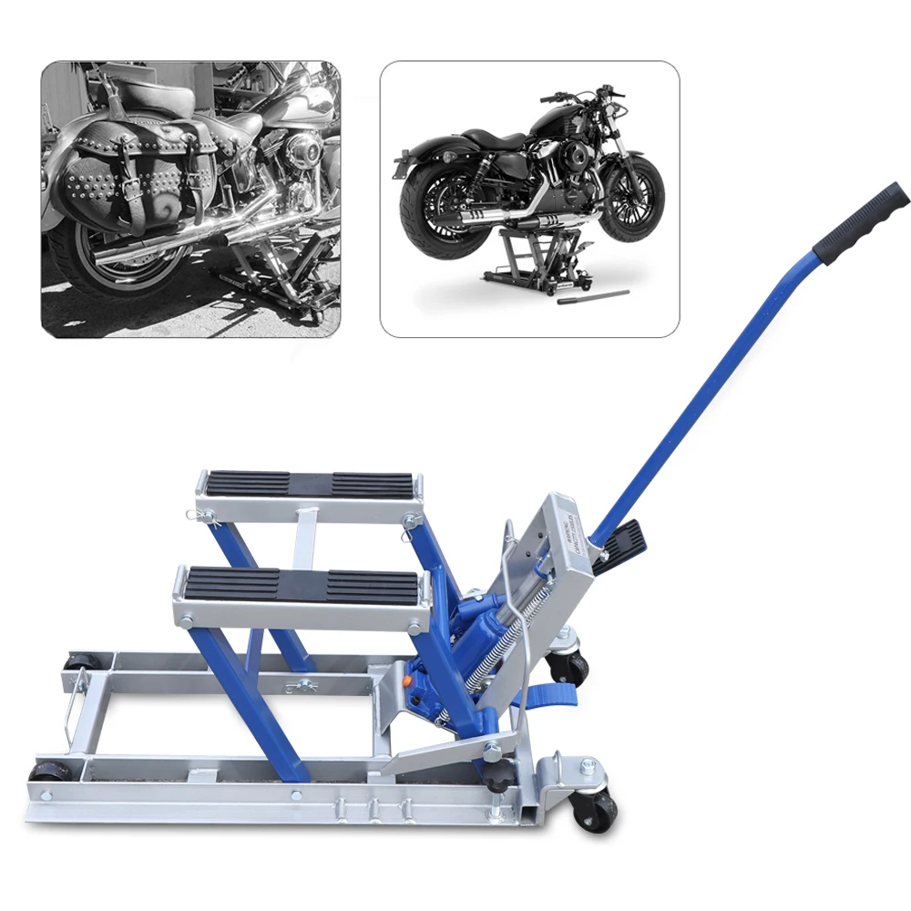 Motorcycle-Hydraulic-Lift-680kg-Maintenance-Lift-with-Foot-Pedal ...