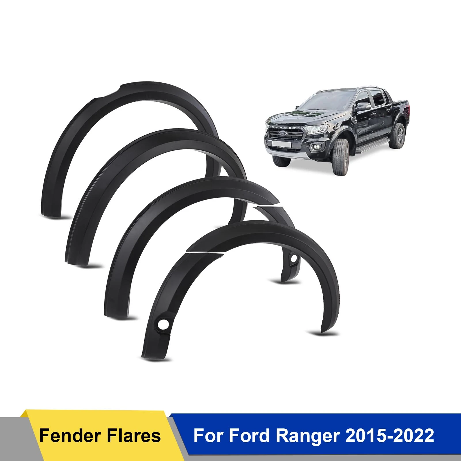 Exterior Auto Parts Fender Flares Wheel Arch Accessories For Ford ...