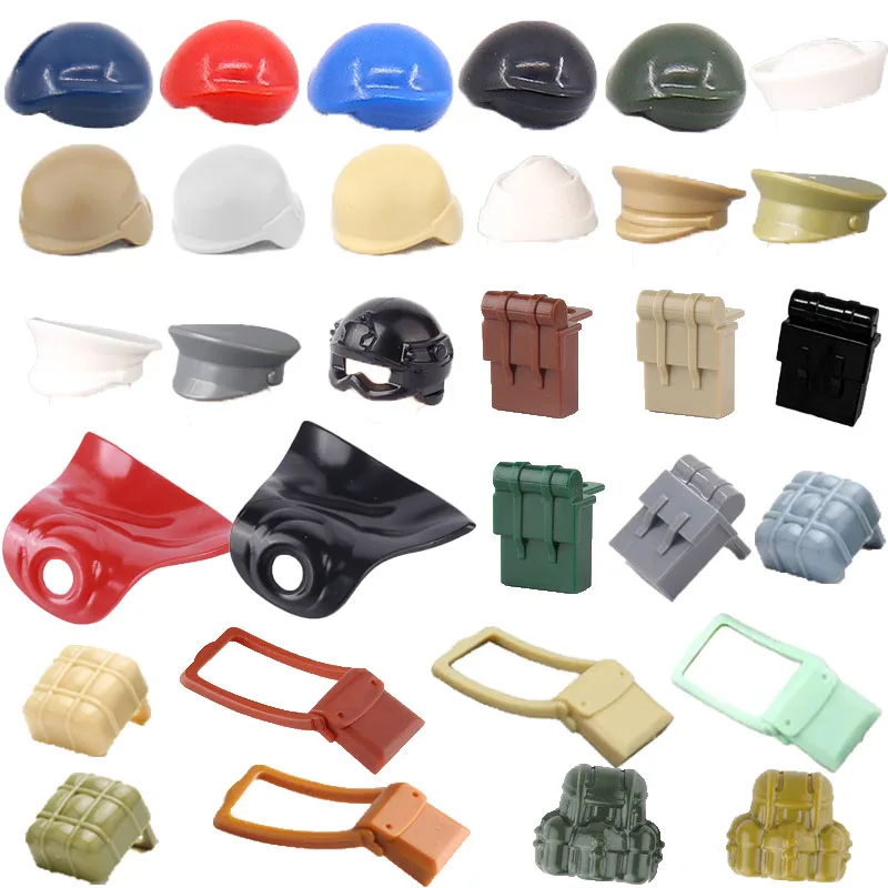 Military Building Blocks Solider Figures Gifts Accessories Equipments ...