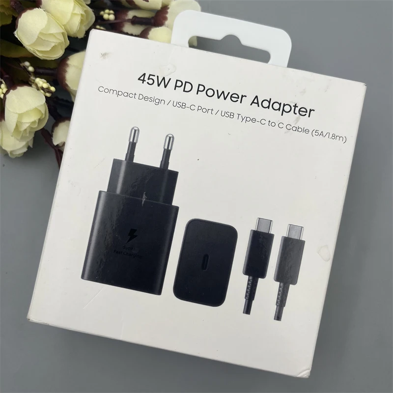 EP-T4510-Original-45W-Super-Fast-Charger-1-8M-5A-Double-Type-C-Cable ...