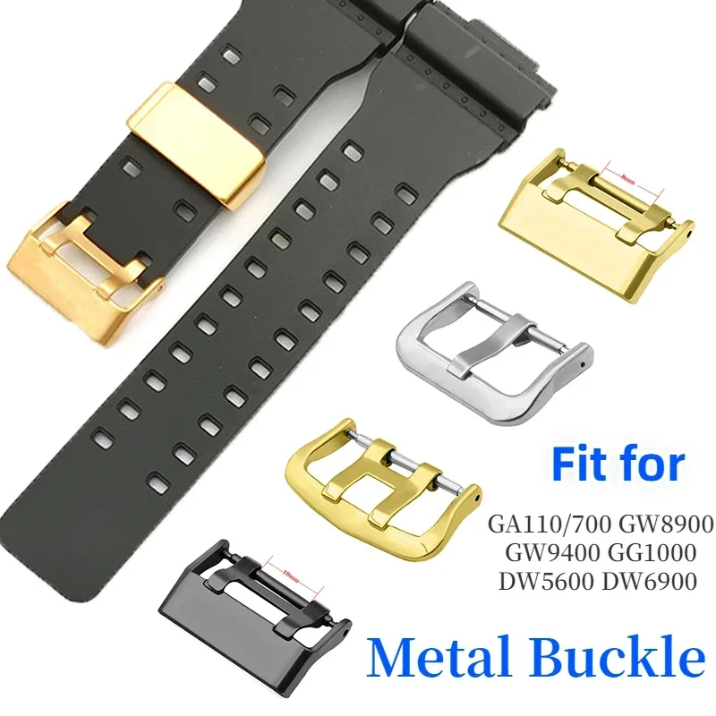 Steel-Watch-Band-Buckle-for-Casio-GA110-700-DW5600-6900-Watch ...