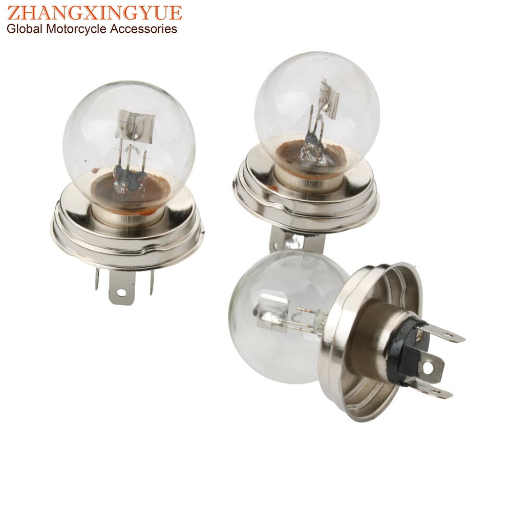 3PC P45T G40 12V-35/35W Headlight Bulb For Car Tractor Scooter ...