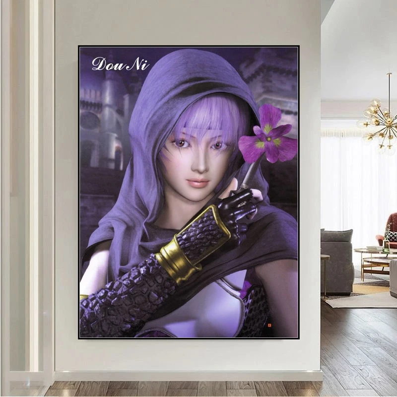 Dead Or Alive 5 Last Round Game Diamond Art Painting Kit Sexy Anime ...