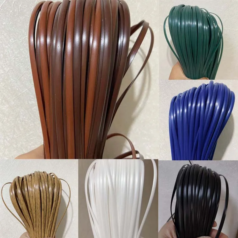 250g-4-5-5mm-Width-Plastic-Weaving-Rattan-Synthetic-PE-Flat-Cane-Rope ...