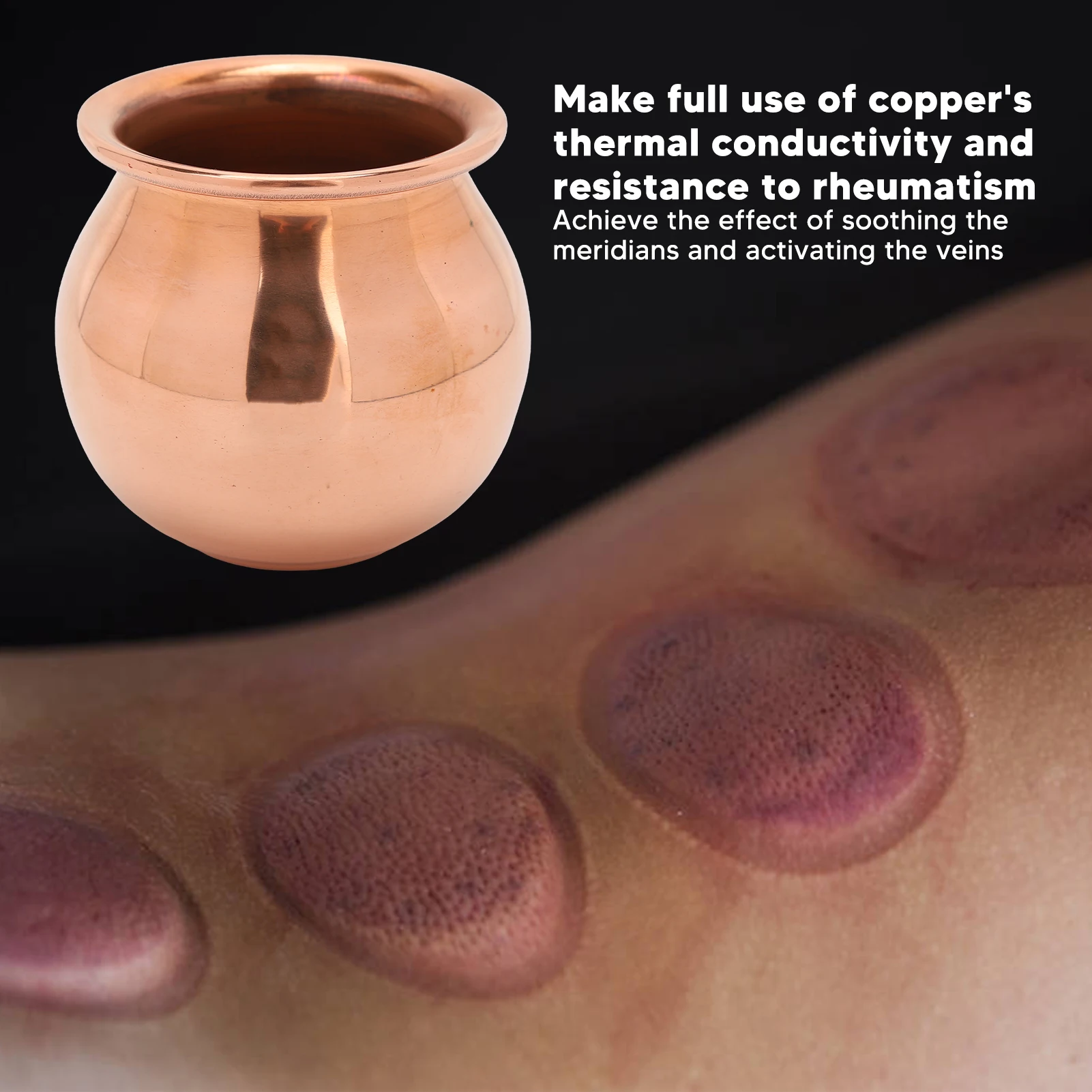 Copper-Suction-Massage-Cupping-Cups-Relax-Muscles-Relieves-Chronic ...