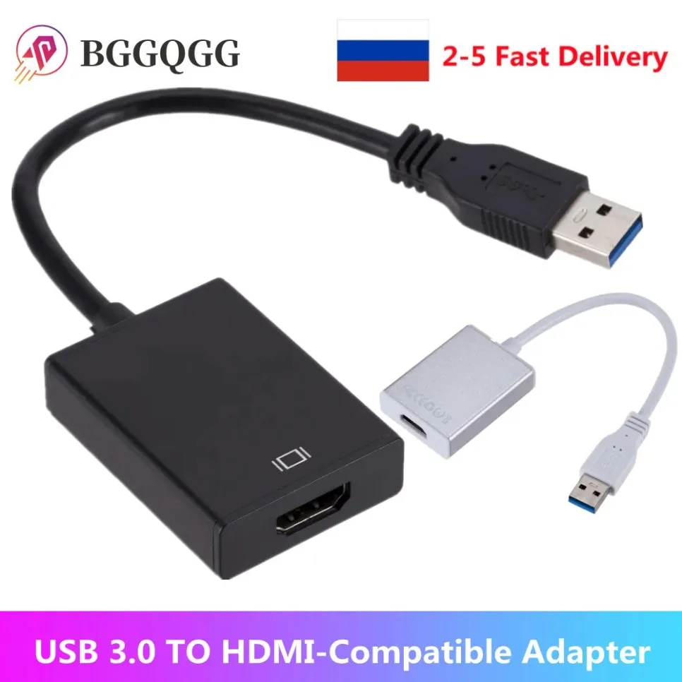 Convertidor-HD-1080P-USB-3-0-a-HDMI-Compatible-con-Win7-8-10-adaptador ...