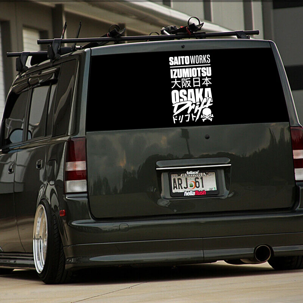 Modern-IZUMIOT-SU-OSA-KA-Japan-Car-Sticker-Decal-JDM-for-Rear-Window ...