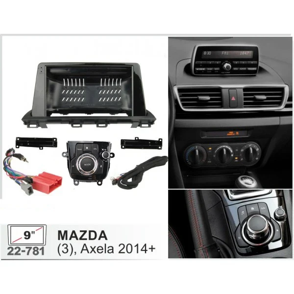 9-inch-Car-Fascia-Radio-Panel-for-MAZDA3-MAZDA-Axela-2014-2019-Dash-Kit ...