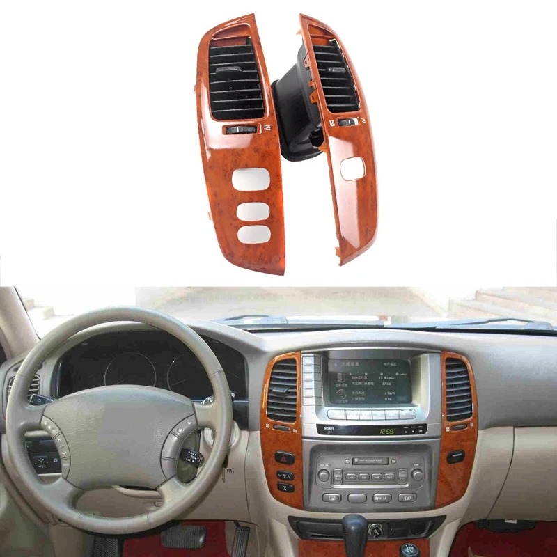 Car Lhd Interior Dashboard Air Vent Panel For-toyota Land Cruiser 100 ...