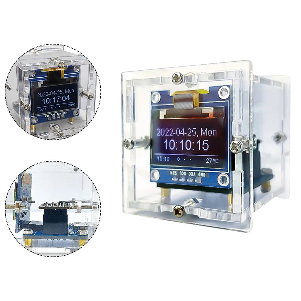 Esp8266 Diy Elektronikus Készlet Órajel Kijelző Wifi Connecth Hegesztési Projekt Automatikus