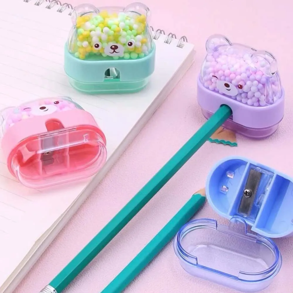 Cute-Kawaii-Rilakkuma-Bear-Pencil-Sharpener-Cute-Stationery-School ...