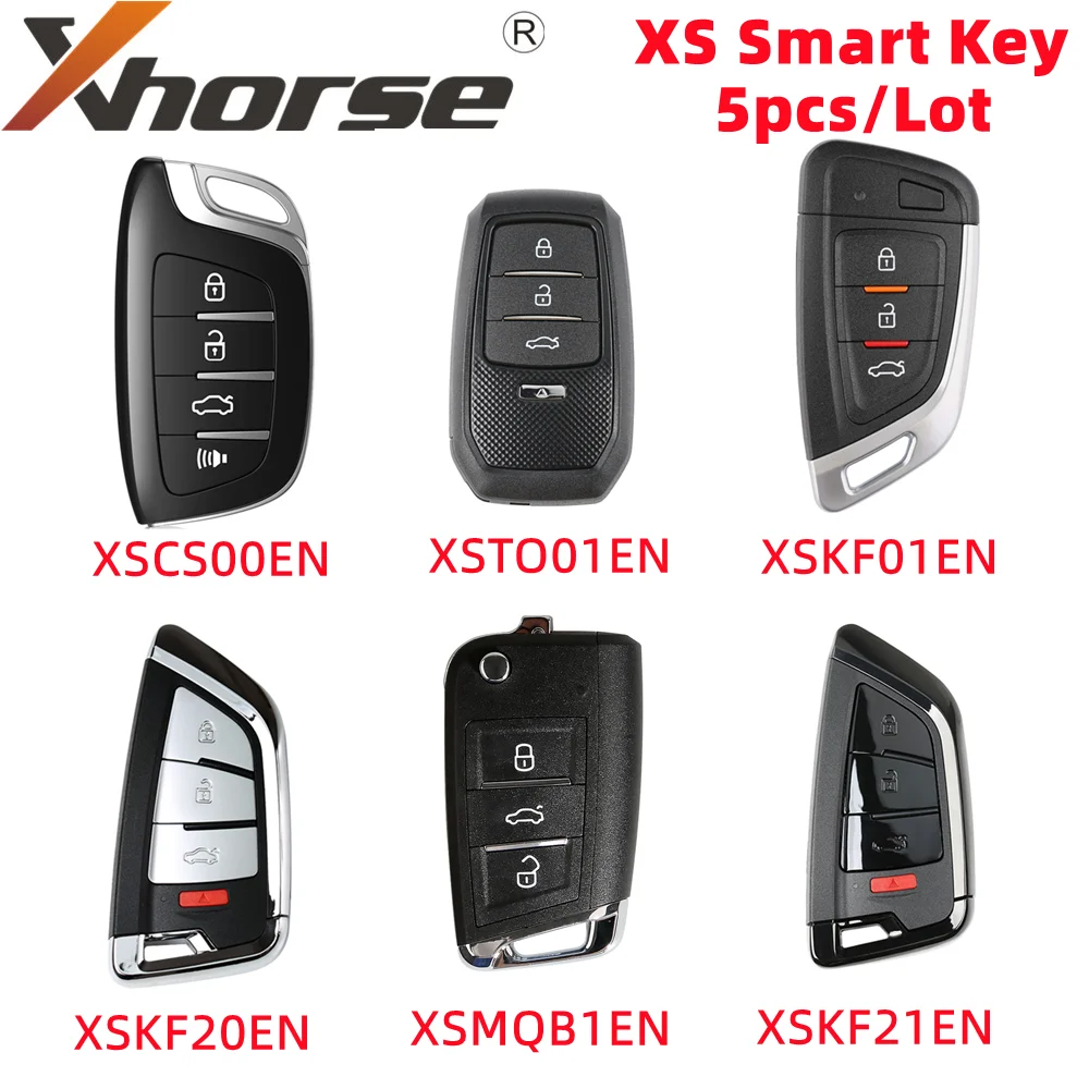 Xhorse-XS-Series-Smart-Remote-Key-XSTO01EN-XSKF01EN-XSCS00EN-XSMQB1EN ...