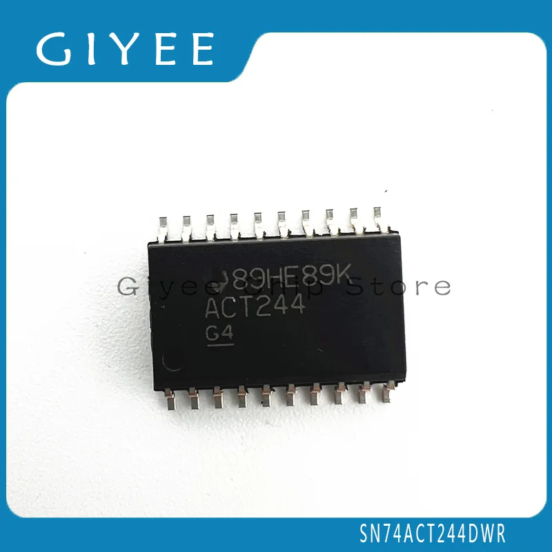 10PCS/LOT SN74ACT244DWR SN74ACT244 ACT244 S0P 20 line driver chip brand ...